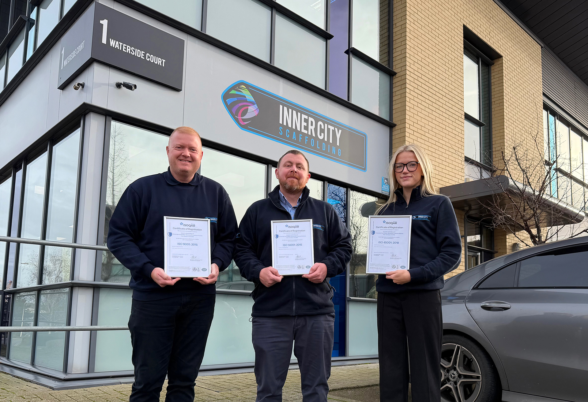 ICS achieves ISO Certification | Inner City Scaffolding